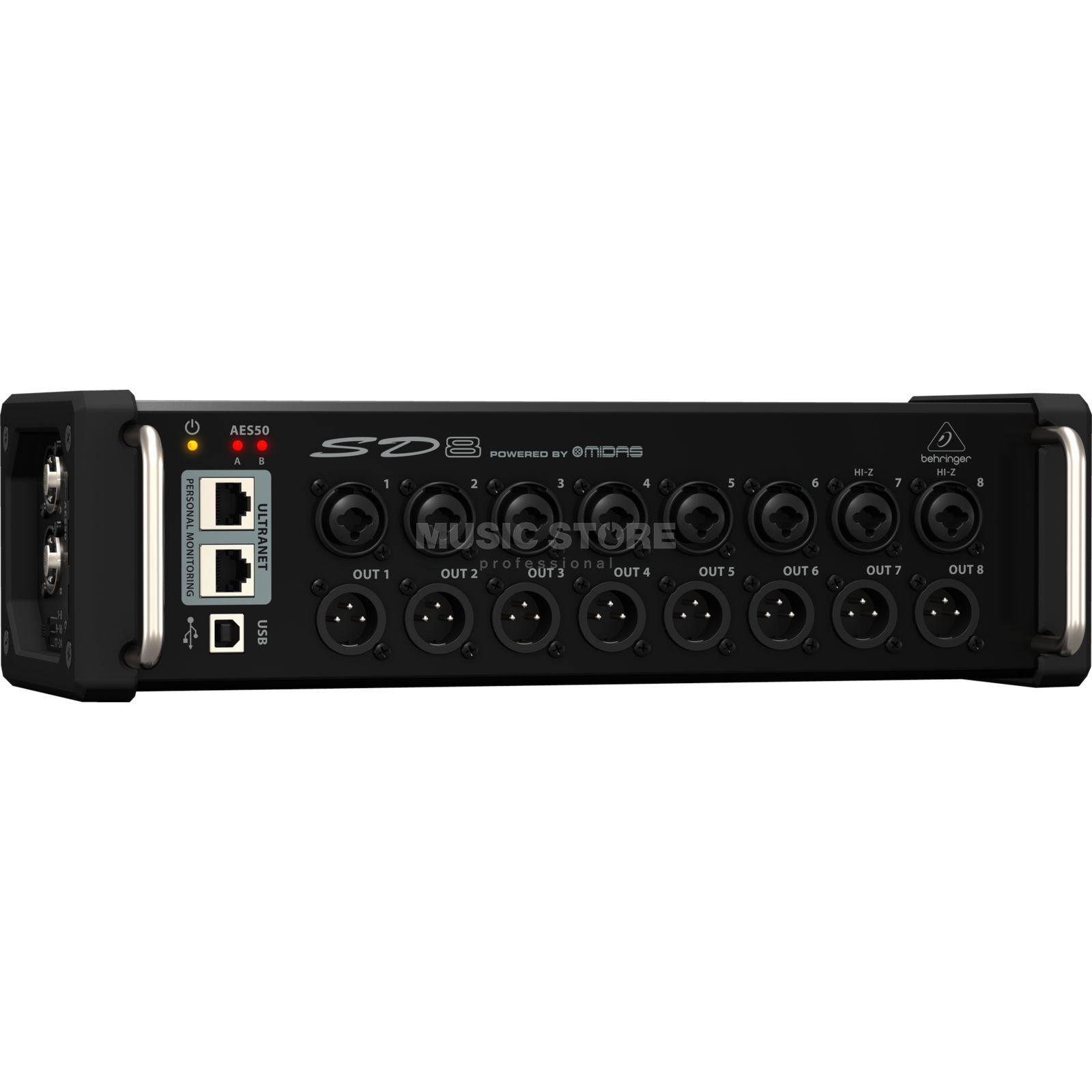 Behringer SD8 Digital Snake 8×8 Stagebox – Schiefer Eventtechnik